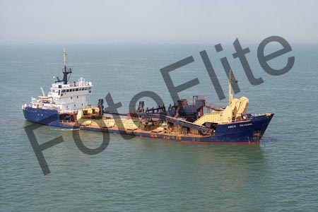Arco Severn - Suction Dredger - Ship Photos - Fotoflite Ship Image Library